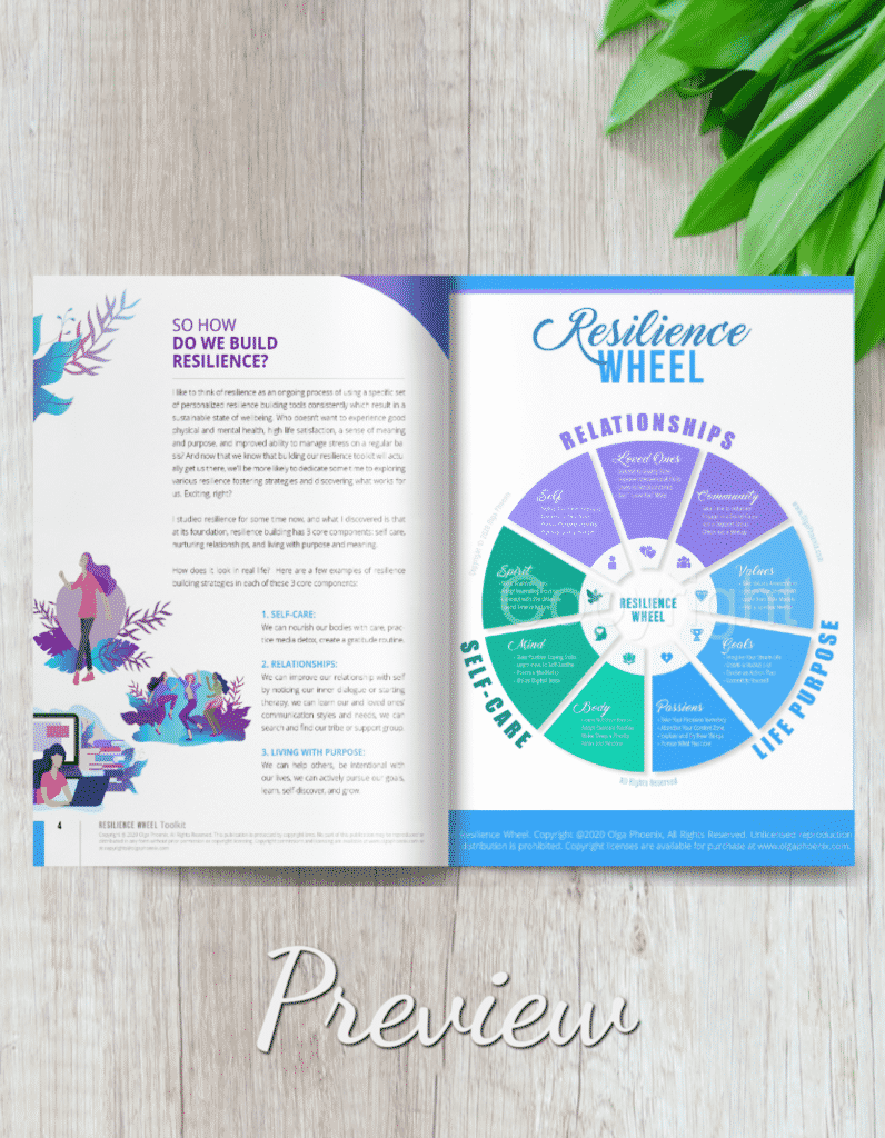 The Resilience Wheel Toolkit Guide - Olga Phoenix
